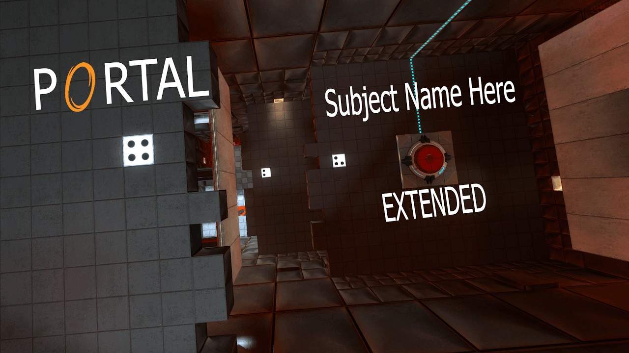Portal: Subject Name Here Extended - YouTube