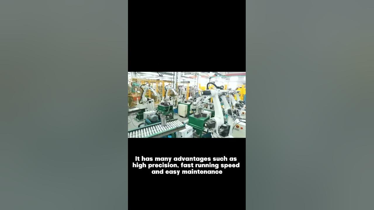 Industrial palletizing robot arm MD410,automatic robot loading unloading#machine #stamping # ...