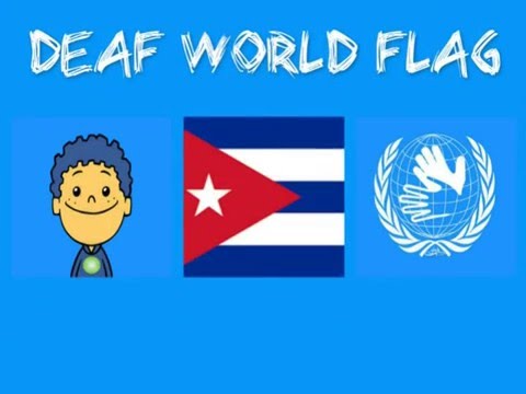 DEAF WORLD FLAG ( norah american ) - YouTube