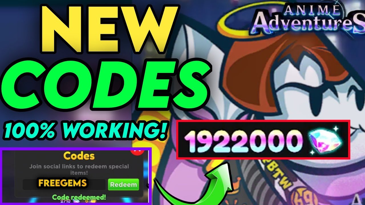 Newest 🤯 Anime Adventures Codes - Roblox Anime Adventures Codes - Codes ...