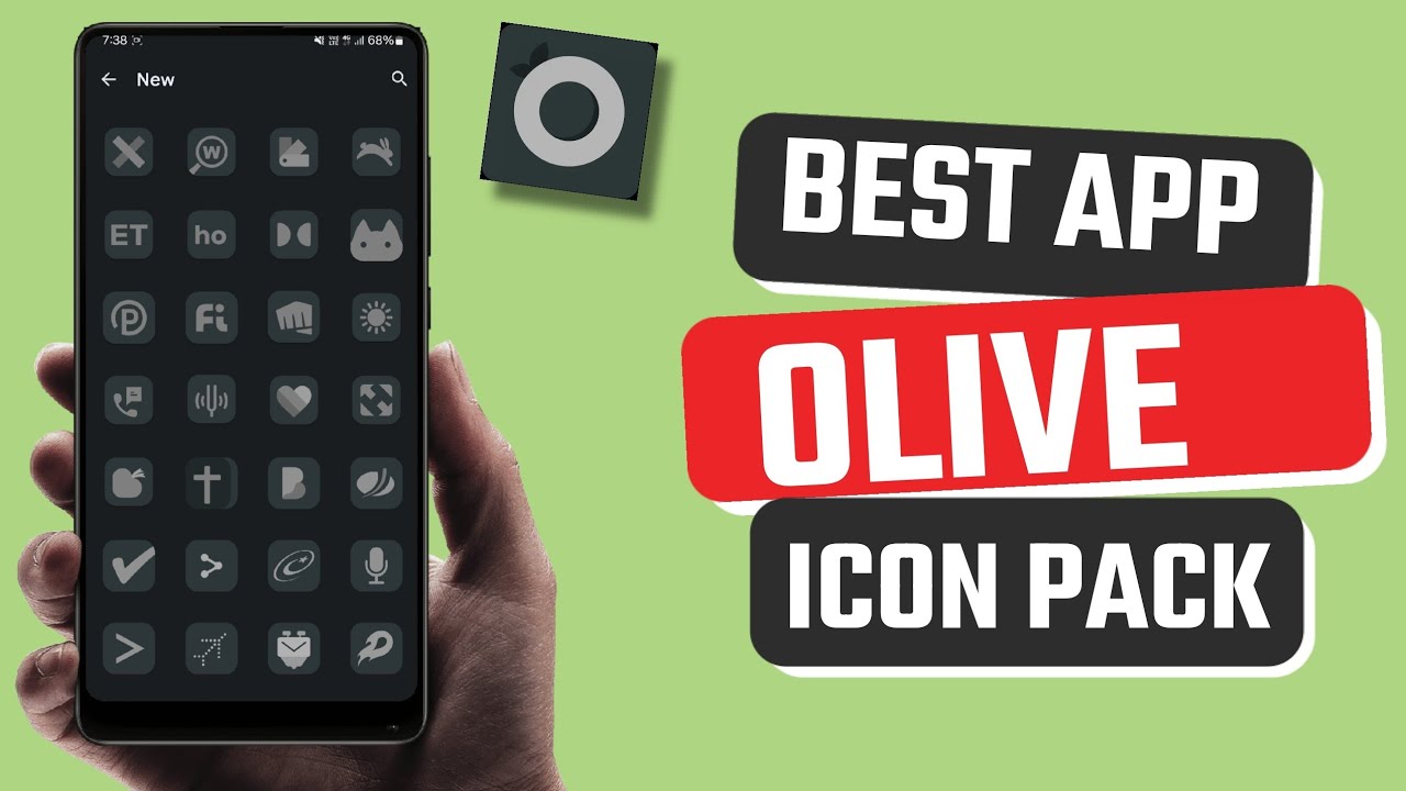 Best Olive Icon Pack app for Android - YouTube