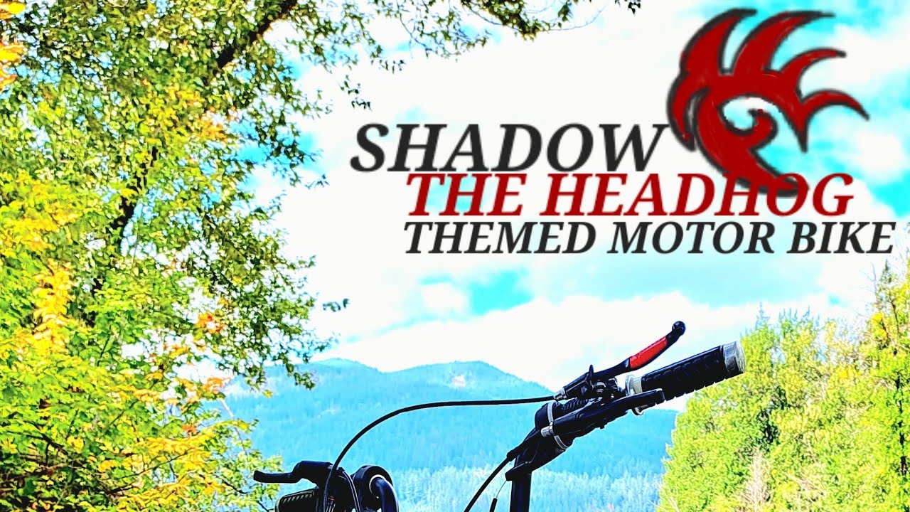 The Shadow Bike Experience(motorized mountain bike) - YouTube