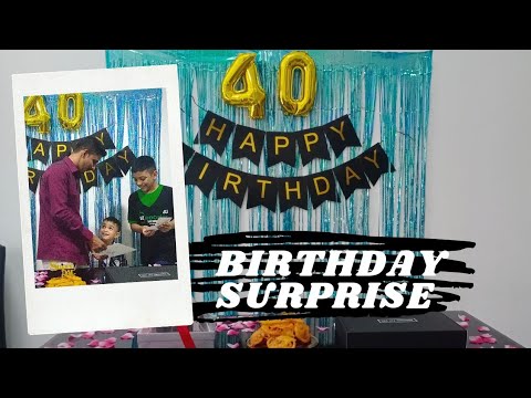 SURPRISE FOR DADDY BIRTHDAY 🎉 | ASIM & AFIQ