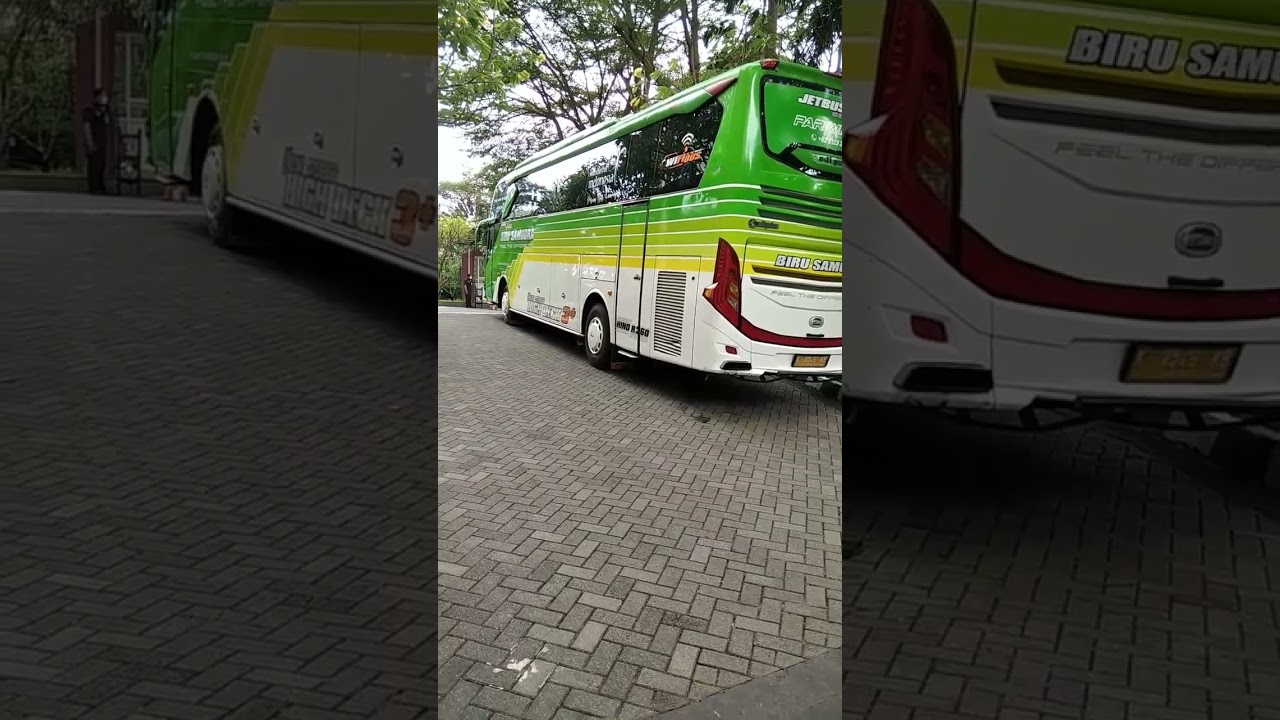 Bus Pariwisata "Biru Samudra" #shorts #buspariwisata #busmania - YouTube