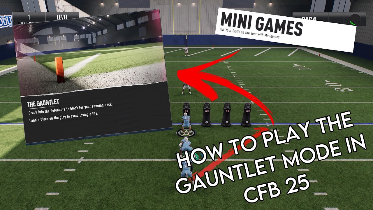 HOW TO PLAY THE GAUNTLET MODE IN COLLEGE FOOTBALL 25!! - YouTube