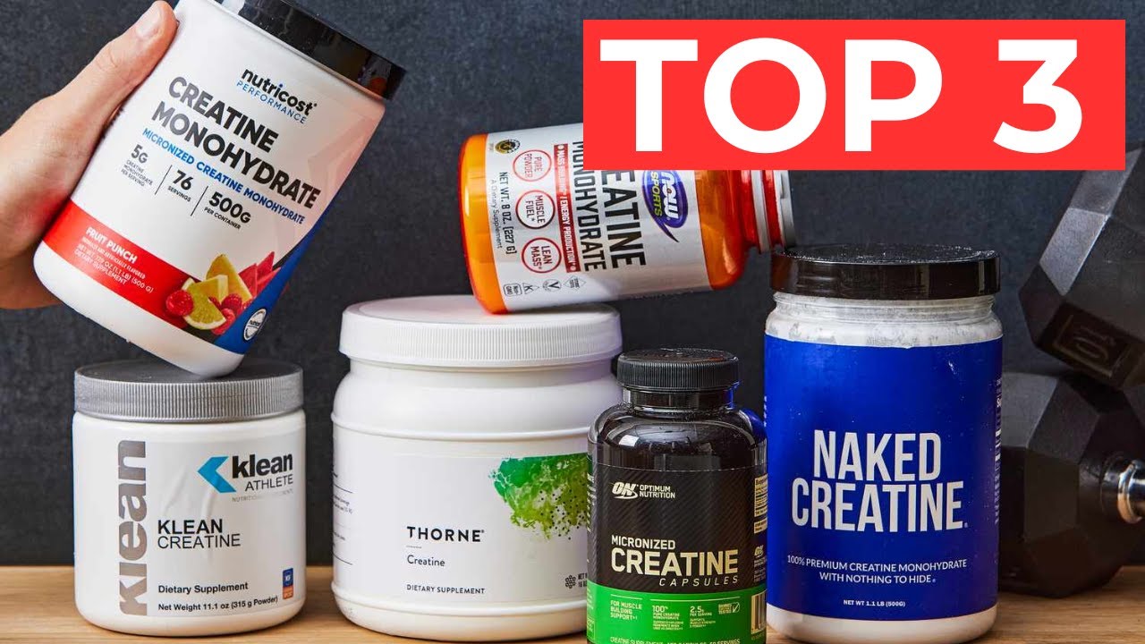 TOP 3 Meilleure Créatine 2024 - YouTube