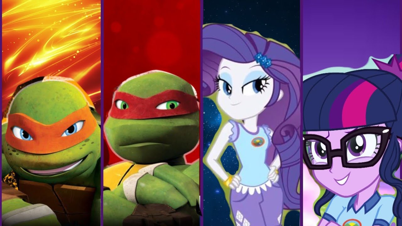 Descendants Trailer/tmnt and mlp - YouTube