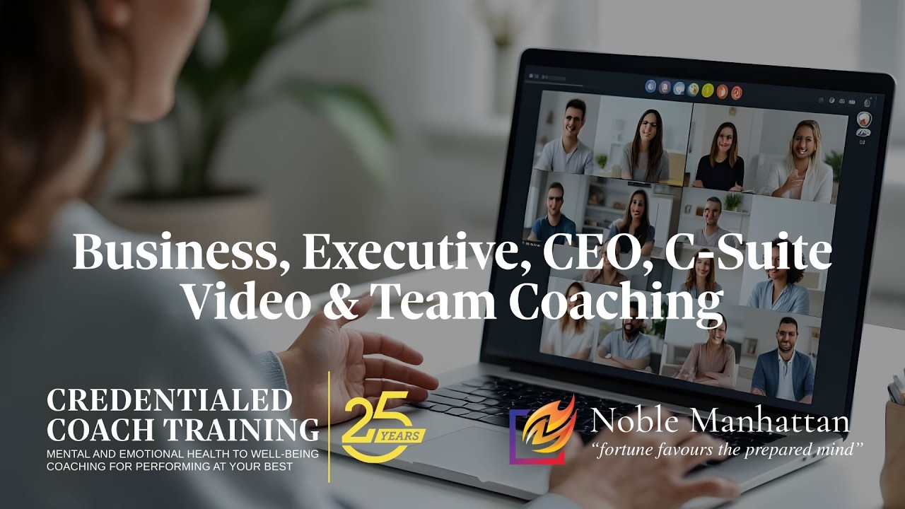 Business, Executive, CEO & C-Suite Video Coaching Calls l Credentialed ...