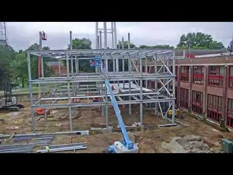 Academic Building Construction Time Lapse July 2019 | Rose-Hulman ...