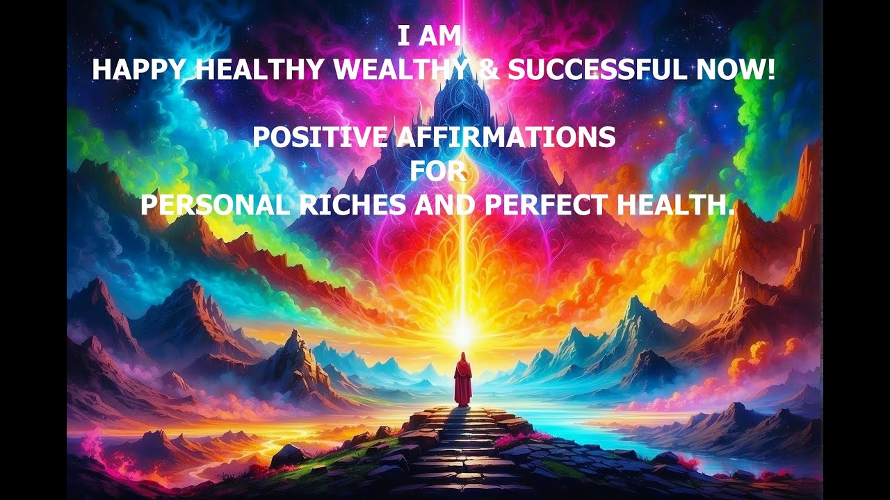 I AM HAPPY HEALTHY WEALTHY AND SUCCESSFUL NOW. POSITIVE ABUNDANCE AND ...