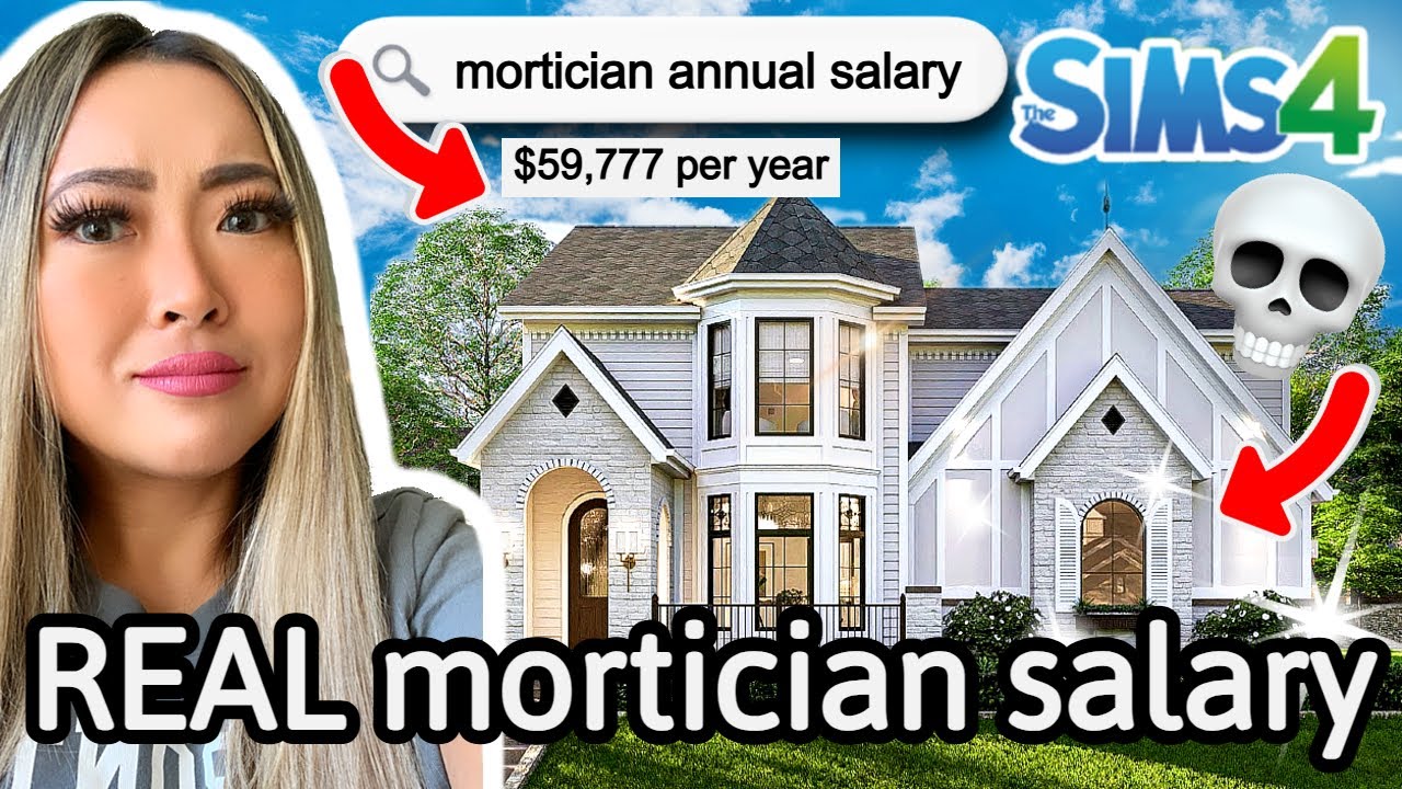 building a house for every career using REAL LIFE salaries in Sims 4 ...