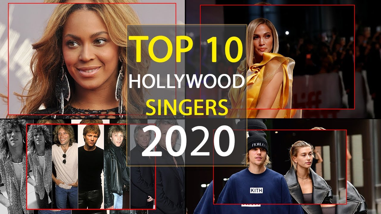 Top 10 Hollywood Singers 2020 - YouTube