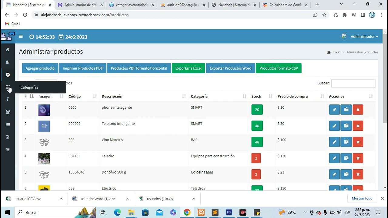 Sistema de ventas, compras, cotizaciones e inventario con php7, MVC. - YouTube
