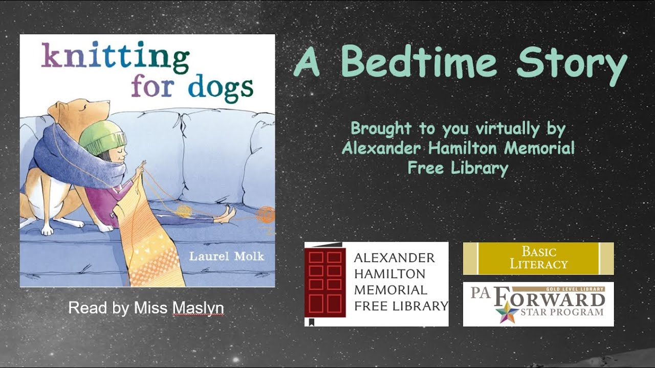 A Bedtime Story: Knitting for Dogs - YouTube