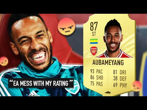 Famous Footballers ANGRY at their FIFA 21 Ratings! - YouTube