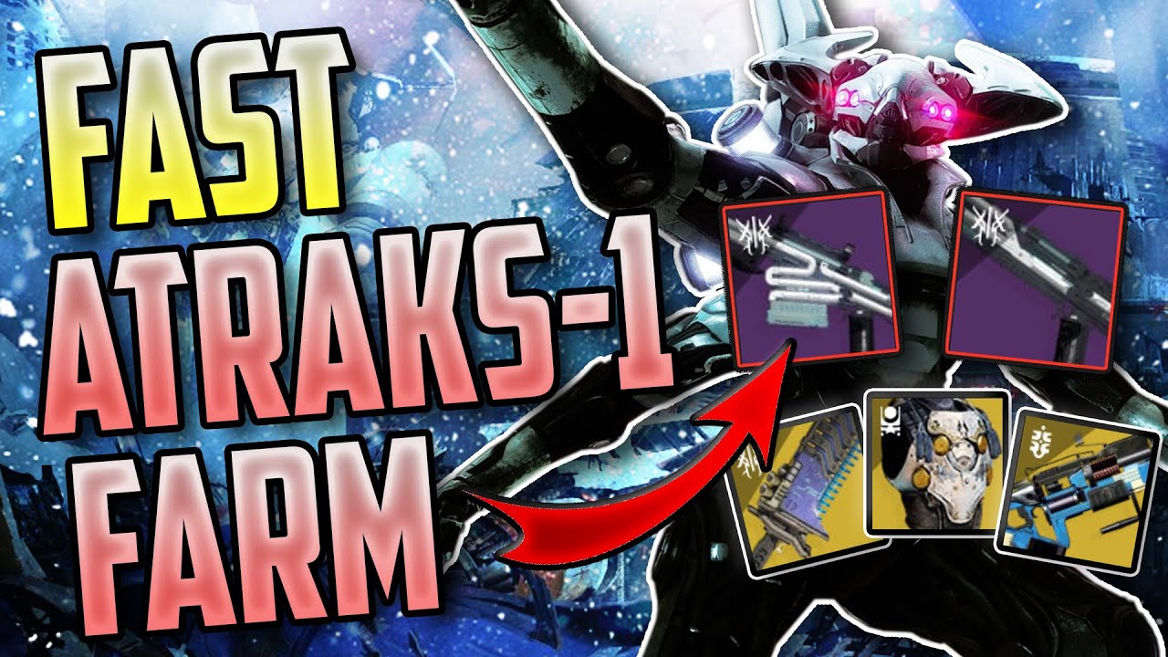 The BEST Atraks-1 Farm for Red Border Weapons | Destiny 2 - YouTube