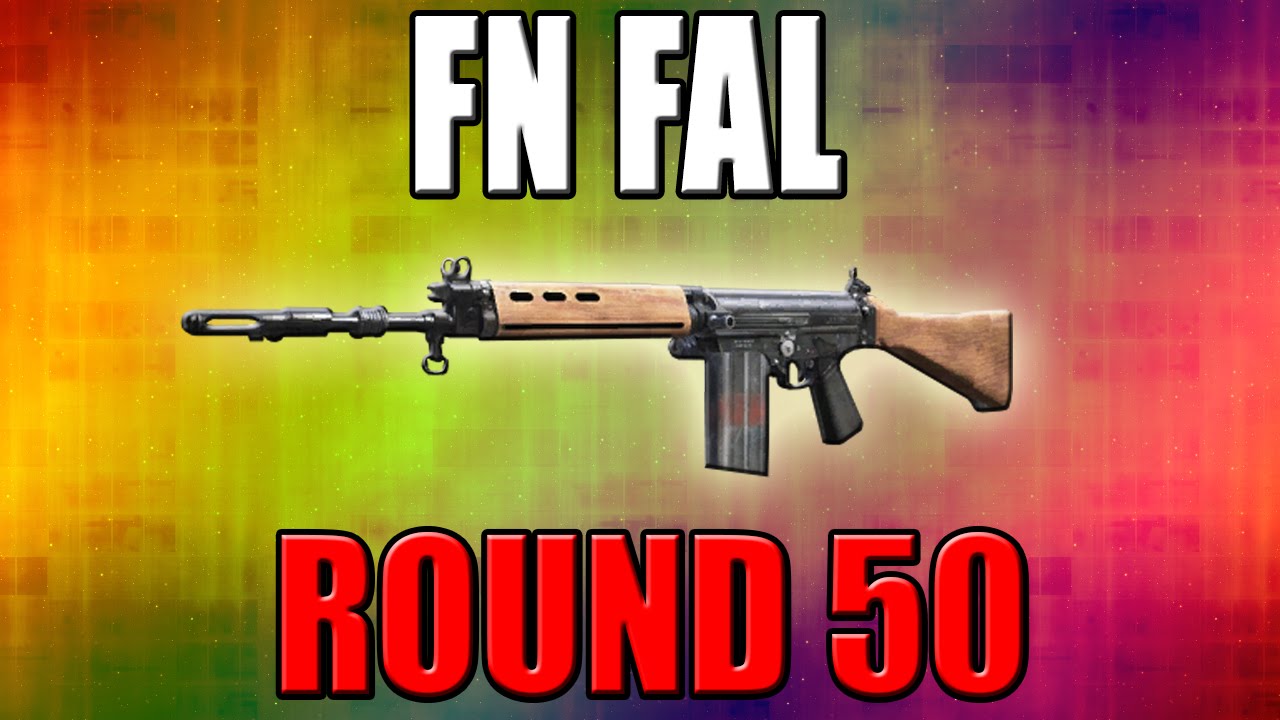 FN FAL on Round 50 - Call of Duty Zombies - YouTube