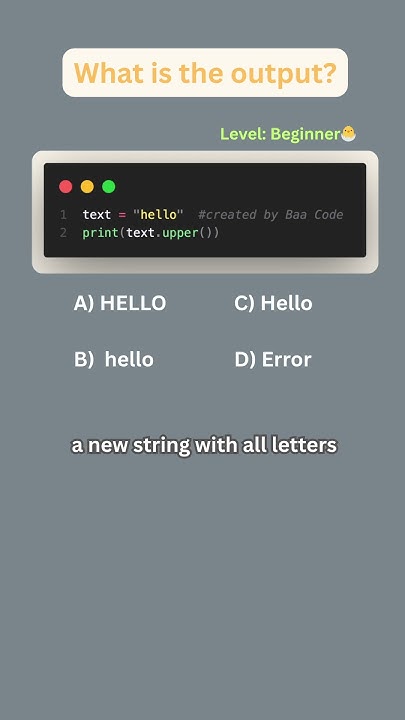 Most Beginners Get This Wrong! Python Quiz (Part 2) #python #pythonquiz ...