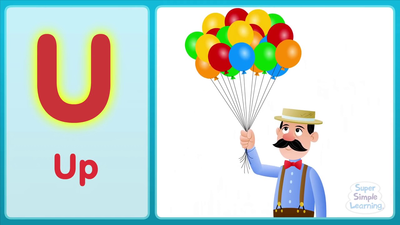 The U Song Uppercase Alphabet Song Super Simple ABCs - YouTube