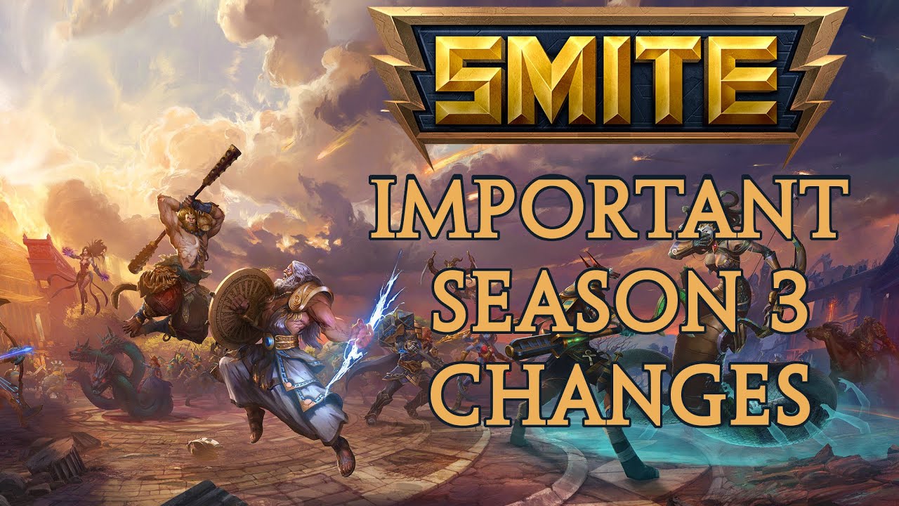 Important Smite Season 3 Changes (Xbox One/PlayStation 4) - YouTube