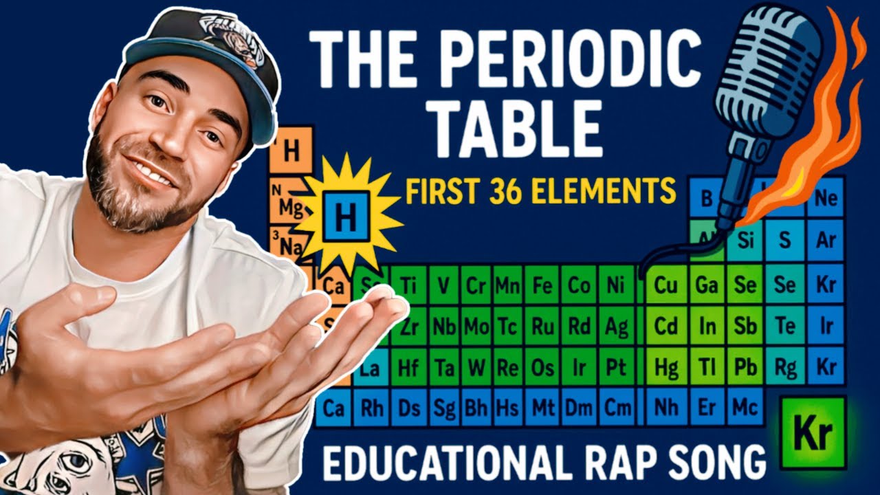 The Periodic Table 🎵 | The First 36 Elements Explained in a Rap! - YouTube