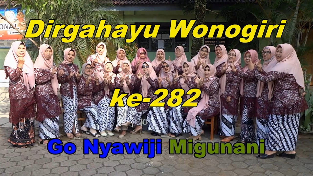 Dirgahayu Wonogiri Ke-282 | SMPN 2 Girimarto - YouTube