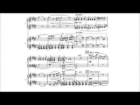 Holst - The Planets, "Venus" for Two Pianos - YouTube