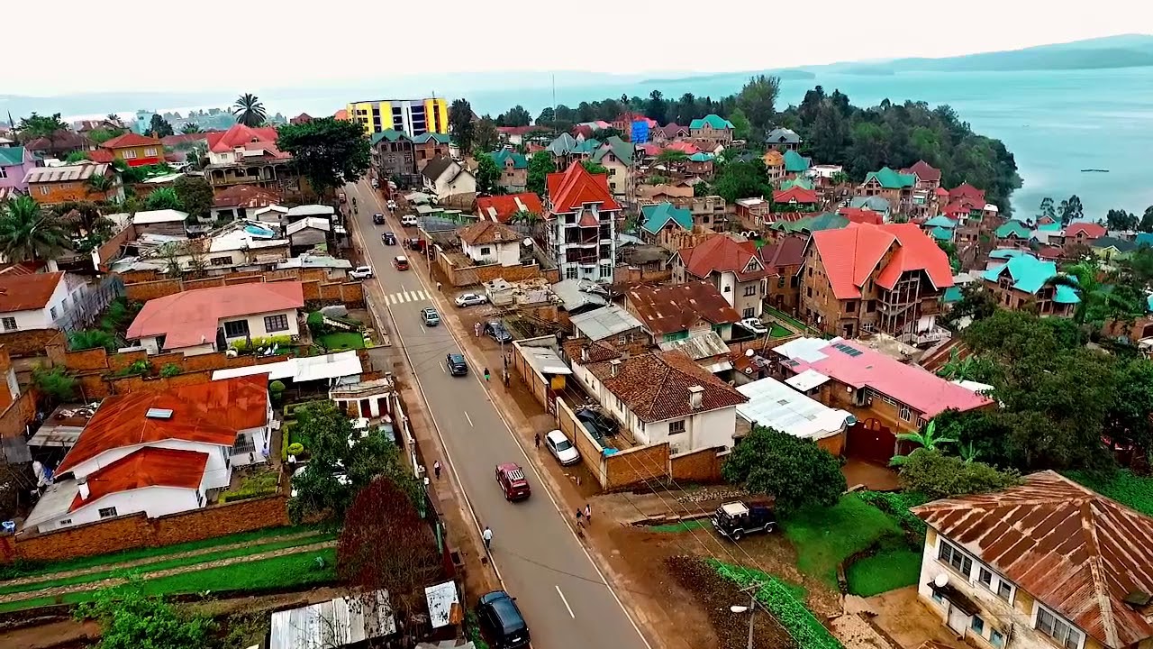 Bukavu vu du ciel - YouTube