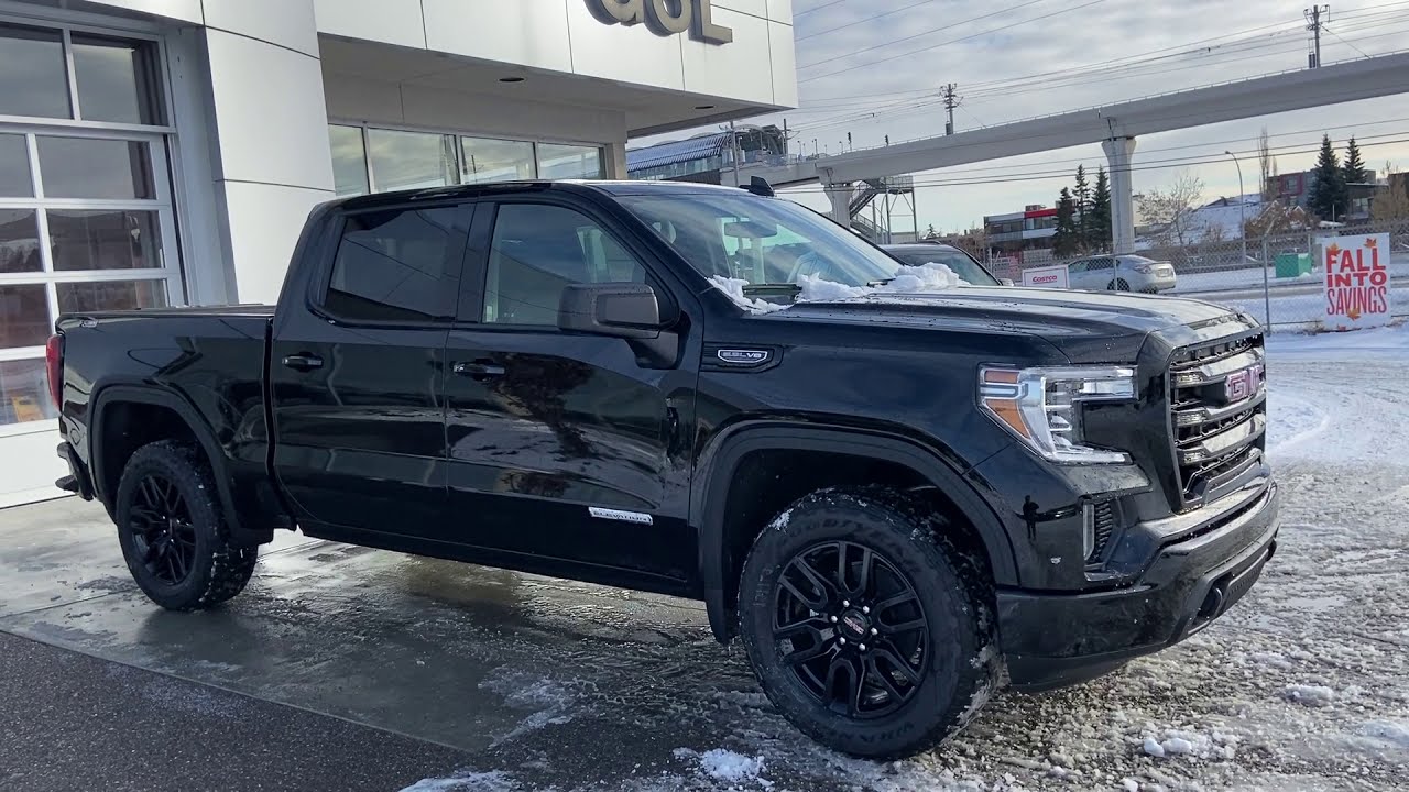 Black 2021 GMC Sierra 1500 Elevation Review - GSL GM City - Calgary ...
