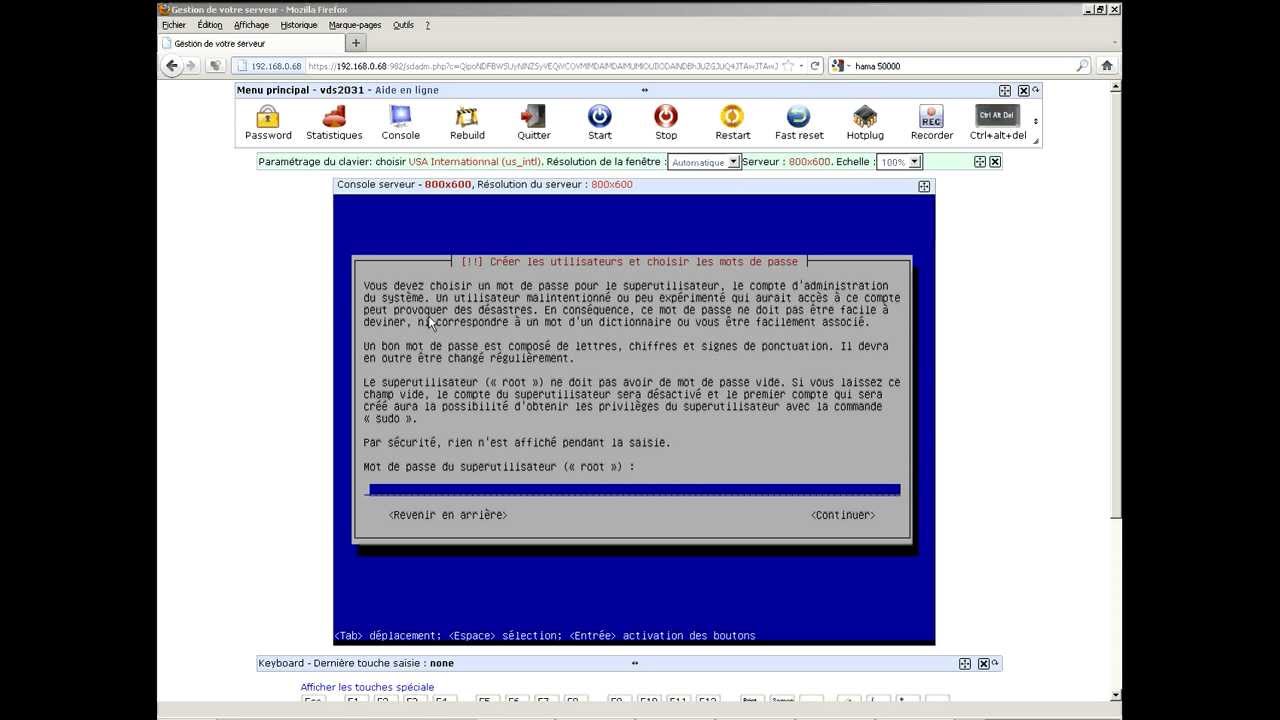 Qemukvmpxe Installation Dun Serveur Debian 60 Via Le Cdrom Youtube