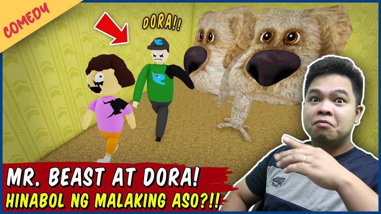 Mr. Beast Hinabol ng Higanteng Aso - Backrooms Morphs Roblox - YouTube