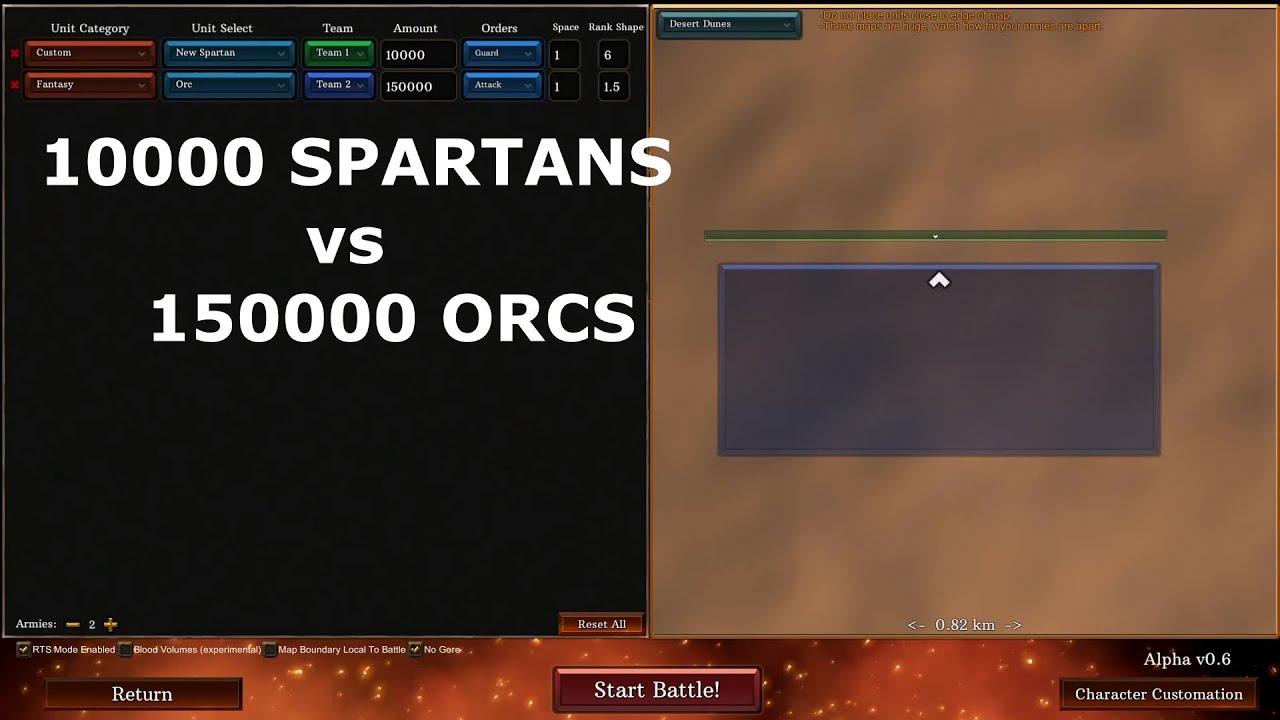 10000 Uber Spartans against 150000 Orcs - Ultimate Epic Battle ...