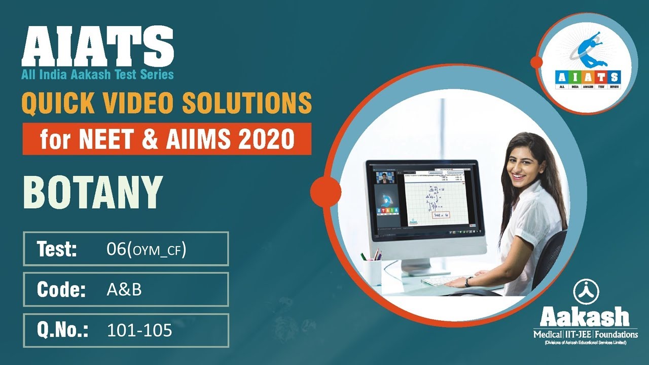 AIATS TEST 06 Code A B For XII Studying Students BOTANYMEDICAL 2020OYM aiats-test-06-code-a-b-for-xii-studying-students-botanymedical-2020oym