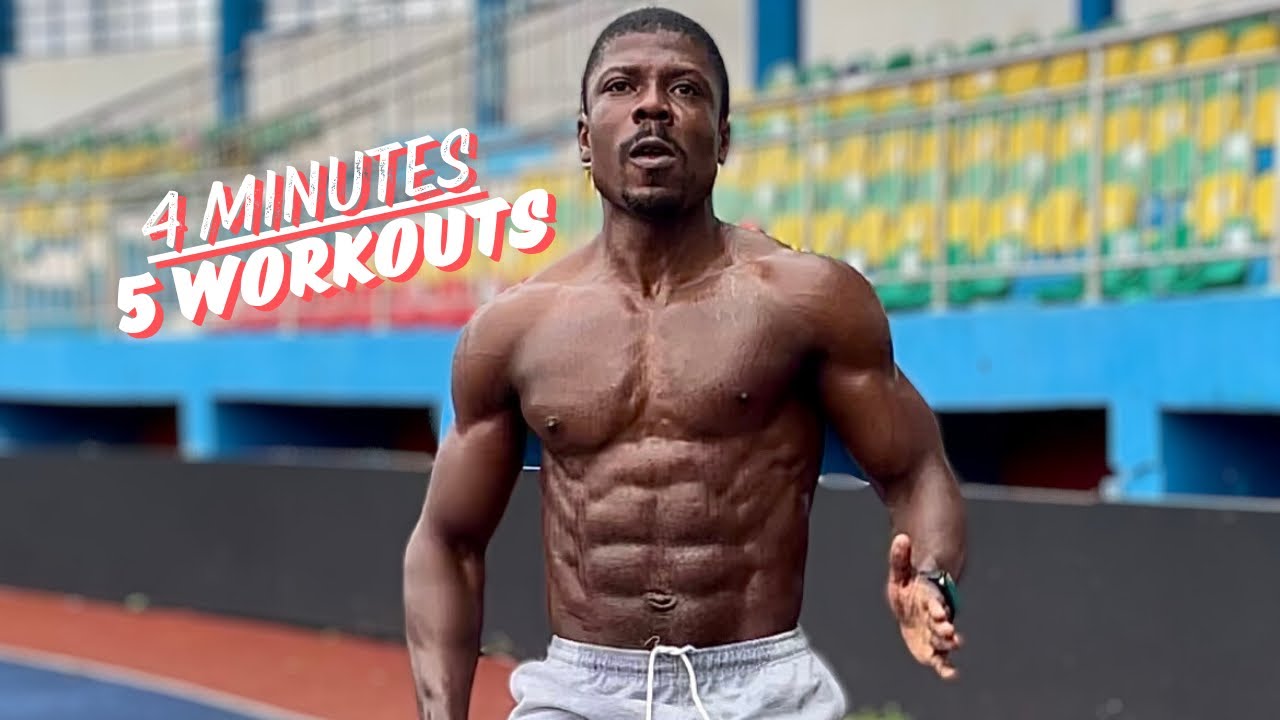 Full Body Fat Burn In 4 Minutes | No Equipment - YouTube