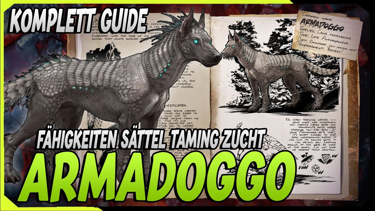 Armadoggo Guide | Alle Sättel & Fähigkeiten erklärt ! + Taming & Zucht ...