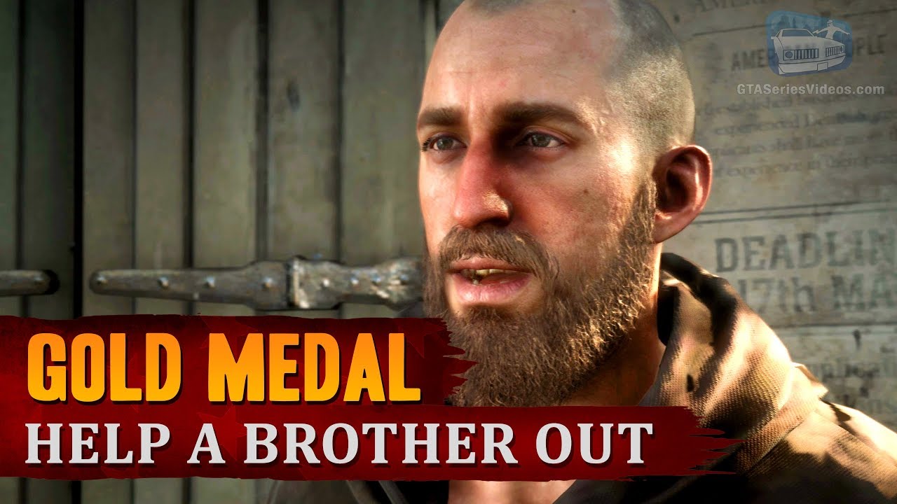 Red Dead Redemption 2 - Mission #48 - Help a Brother Out [Gold Medal ...