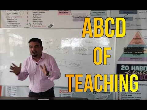 ABCD of teaching / teachers training by kumawat sir / classroom ...