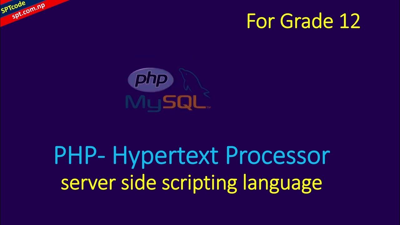 PHP Logical concept Intro, importance: for Grade 12, BCA, Basic for ...