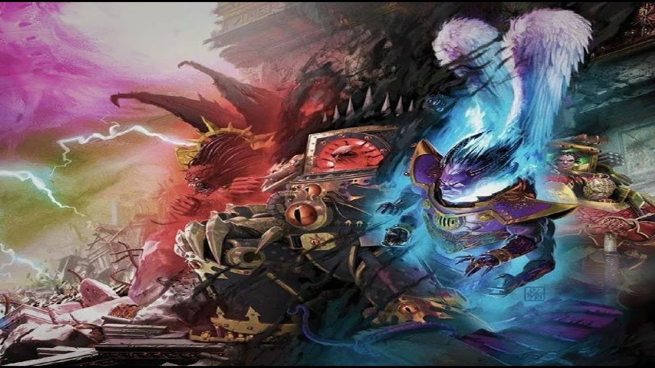 Horus ultra papea a Lorgar y lo exilia #warhammer40k - YouTube