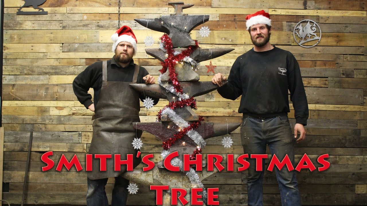 Making A Blacksmiths Christmas Tree - YouTube
