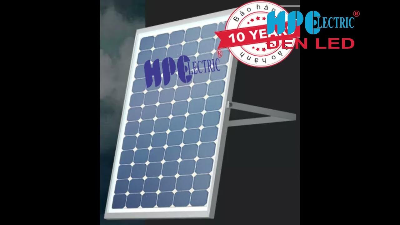 Đèn năng lượng mặt trời hiệu HPELECTRIC – H75 - YouTube