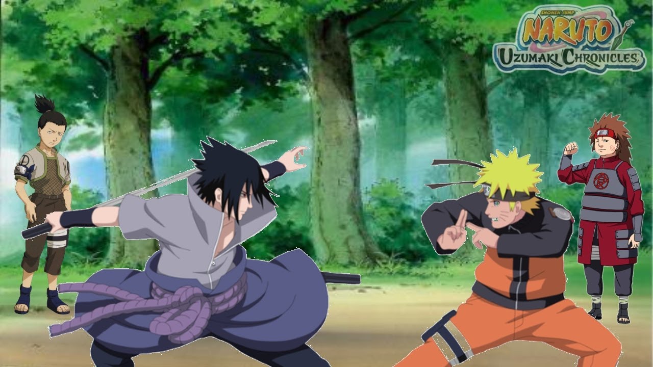 Sasuke & Shikamaru VS Naruto & Choji - Naruto Uzumaki Chronicles Ep.6 ...