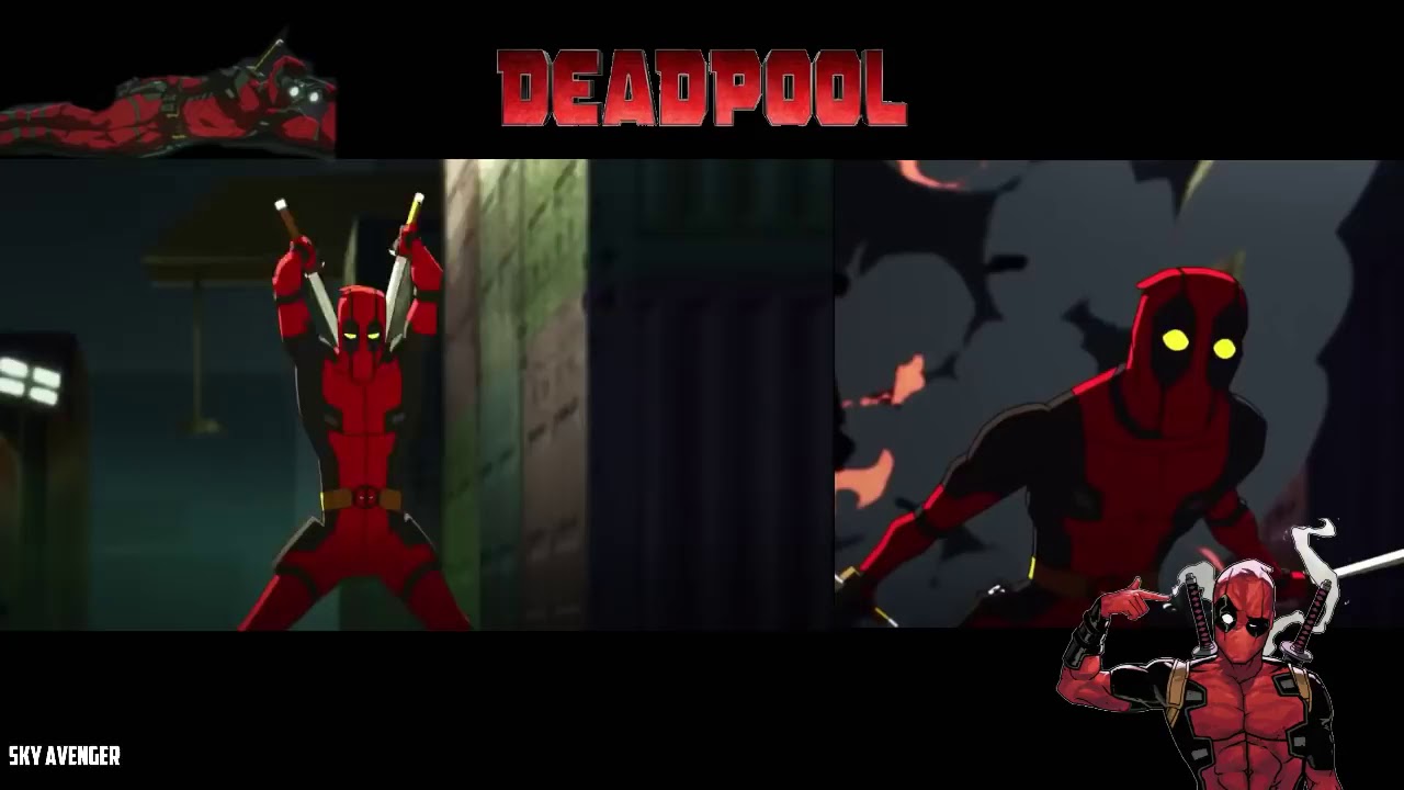 Deadpool Animated Series Leaked Footage - YouTube