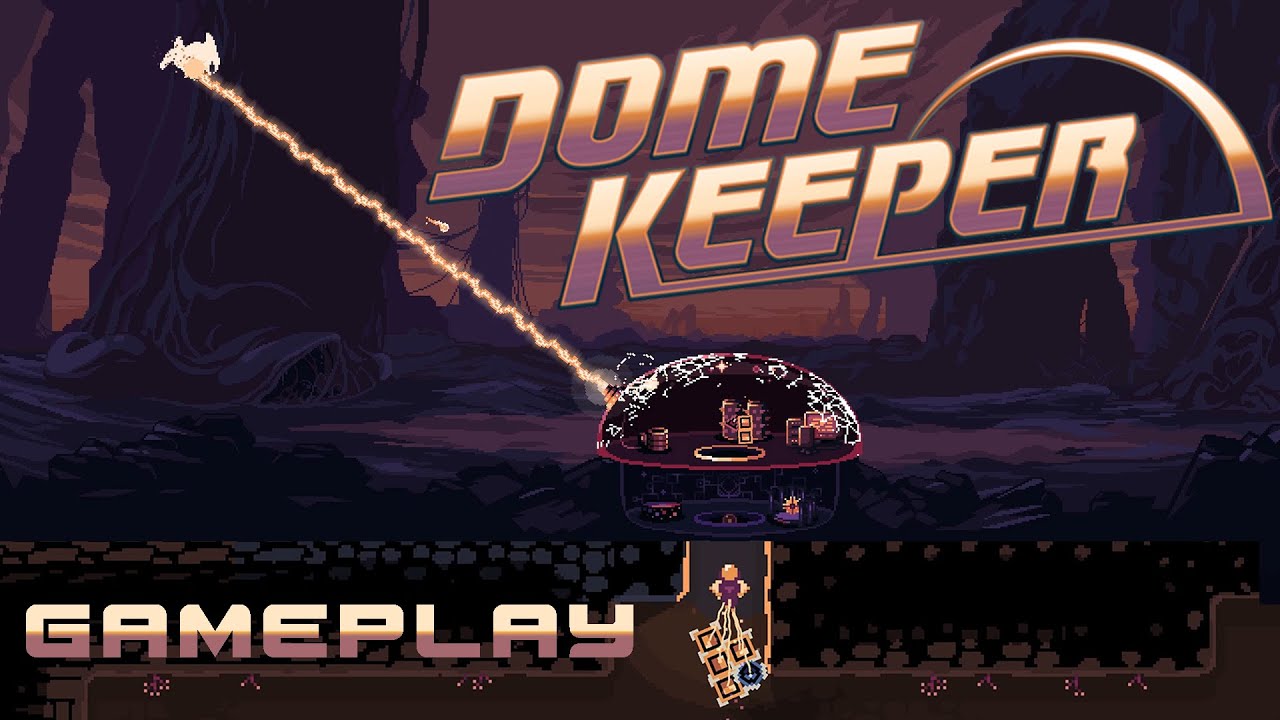 Commentary Free Dome Keeper Gameplay - YouTube