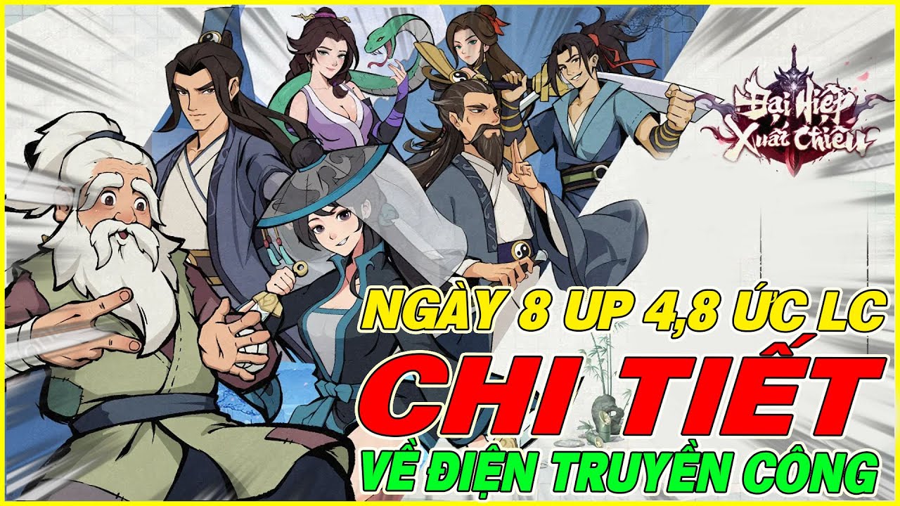 hướng dẫn tân thủ ngày 8 Đại Hiệp Xuất Chiêu chi tiết về điện truyền ...