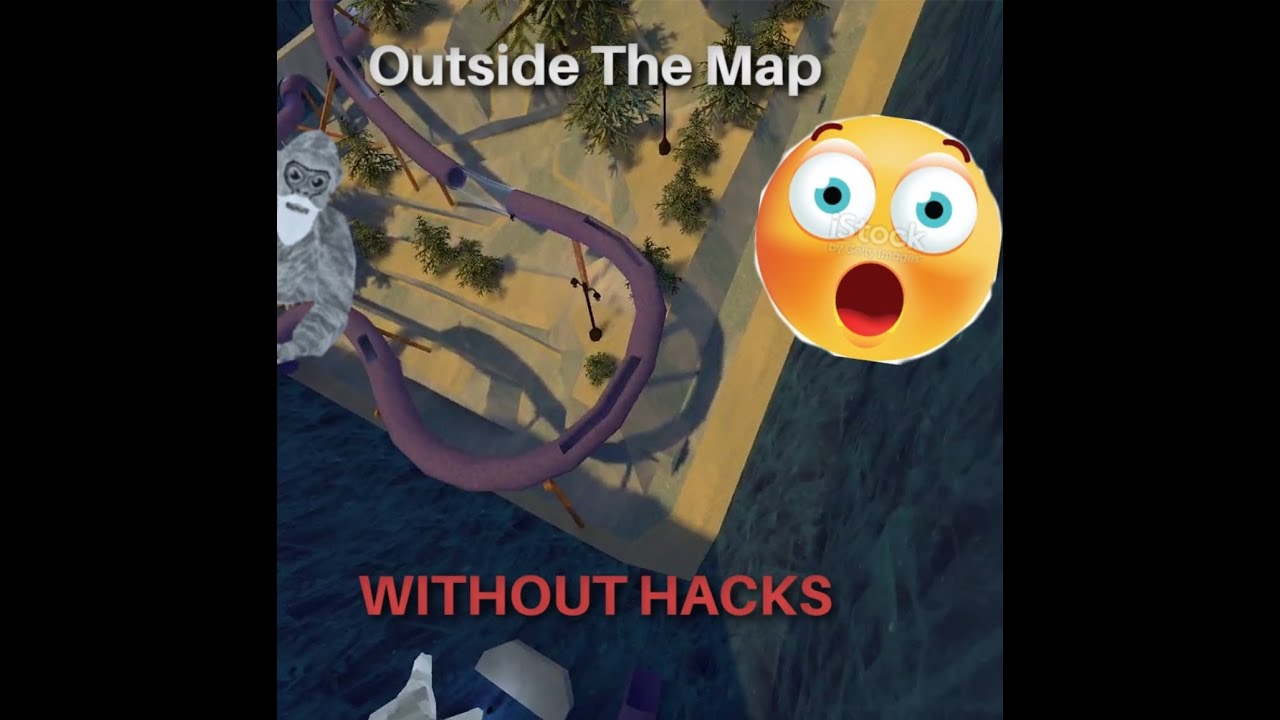 Gorilla Tag Outside Ice Map And Skating Around Top WITHOUT HACKS - YouTube