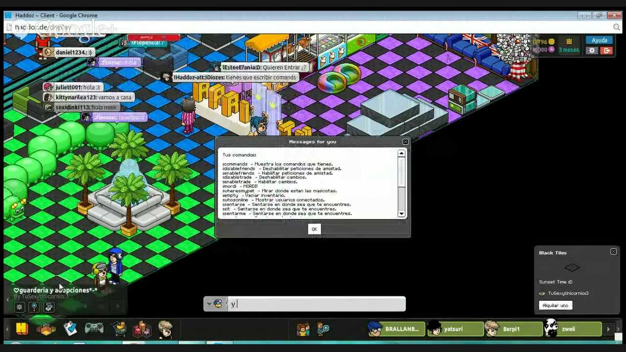 todos los comandos de haddoz - YouTube