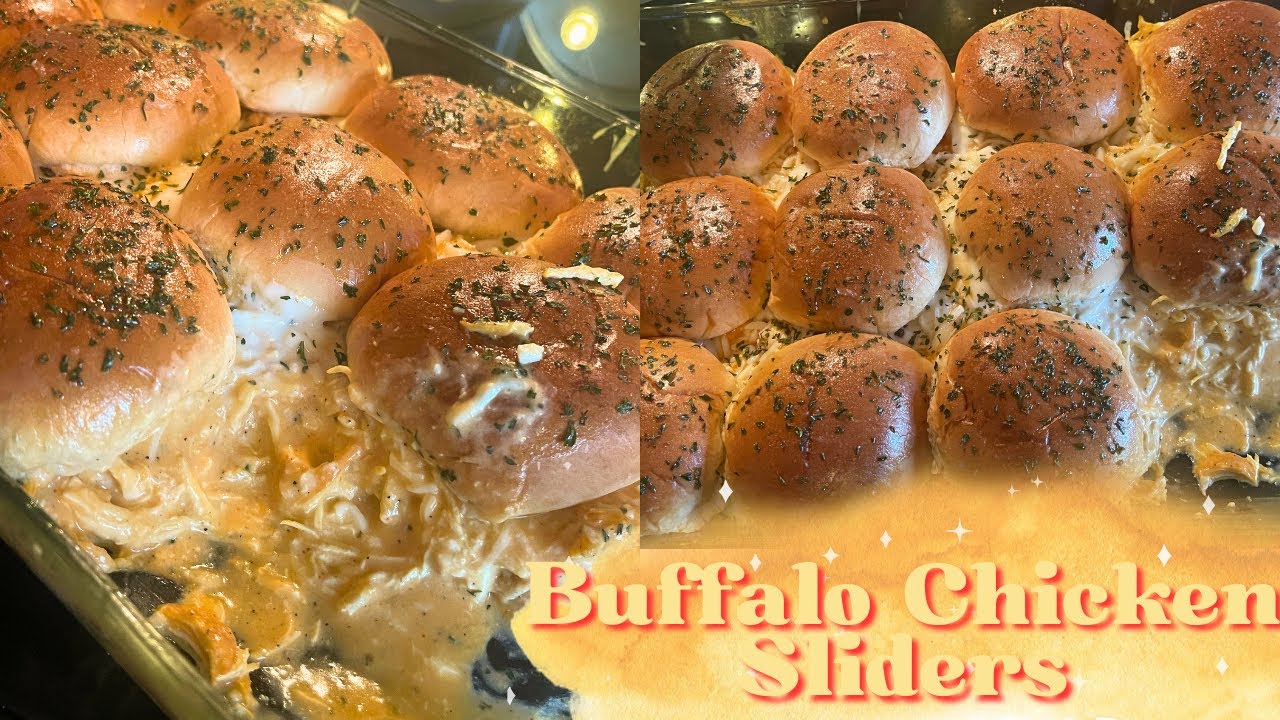 Mild Buffalo Chicken Sliders Dinner Night Recipes Easy Party mild-buffalo-chicken-sliders-dinner-night-recipes-easy-party