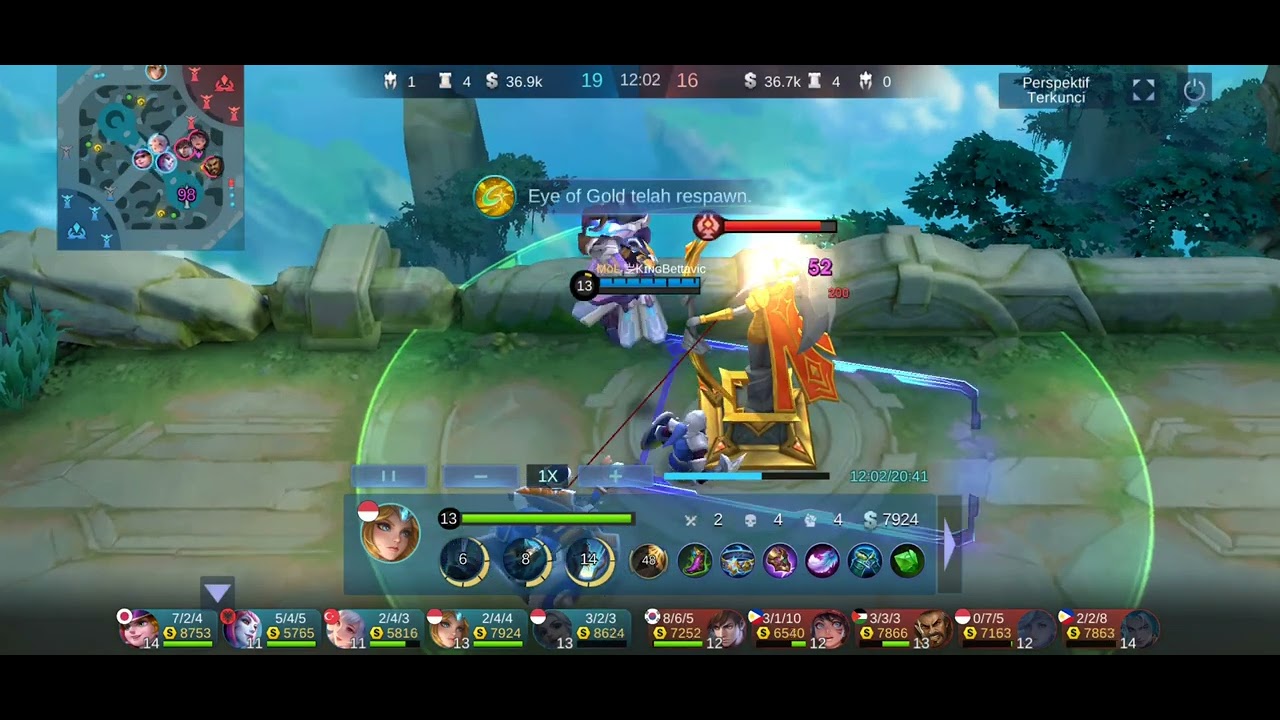Edith skin terbaru Prismatic Sentinel vs Roger Mobile Legends - YouTube