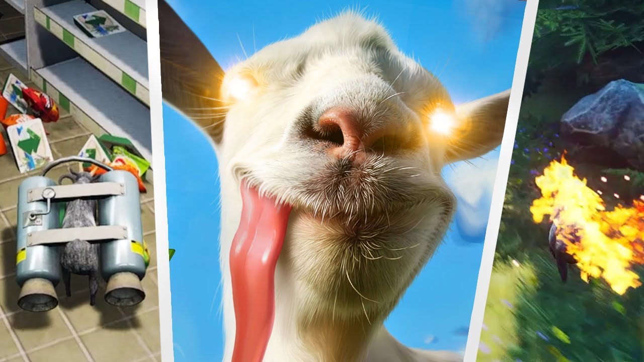The Goat Simulator Remastered Experience - YouTube